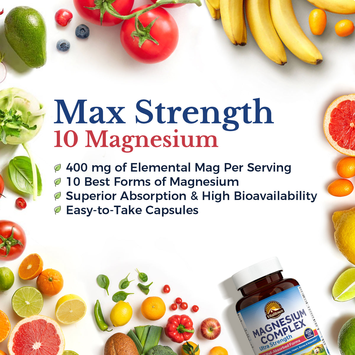 Ultra Strength Magnesium Complex – Vitalitown