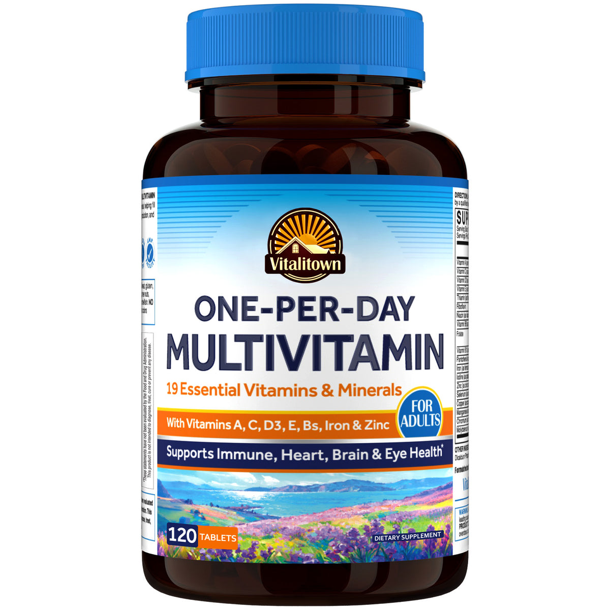 One-Per-Day Multivitamin: 19 Essential Vitamins & Minerals for Daily ...